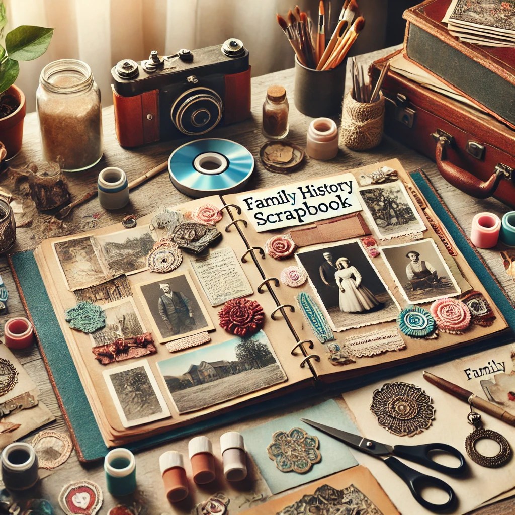 Crafting a Family History Scrapbook: Ideas and Inspiration – Jackie's ...